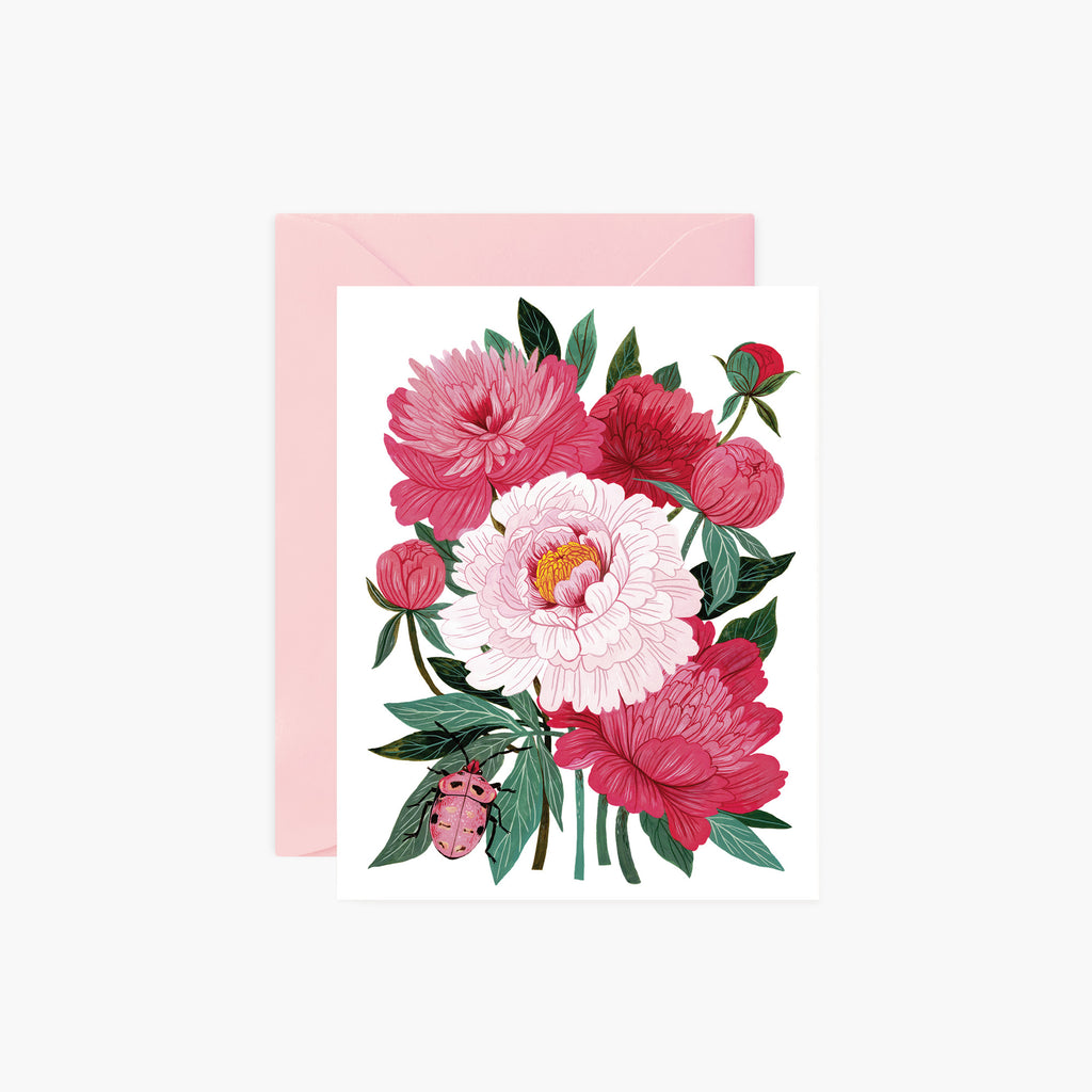 PEONIES | Greeting Card – Botanica Paper Co.®