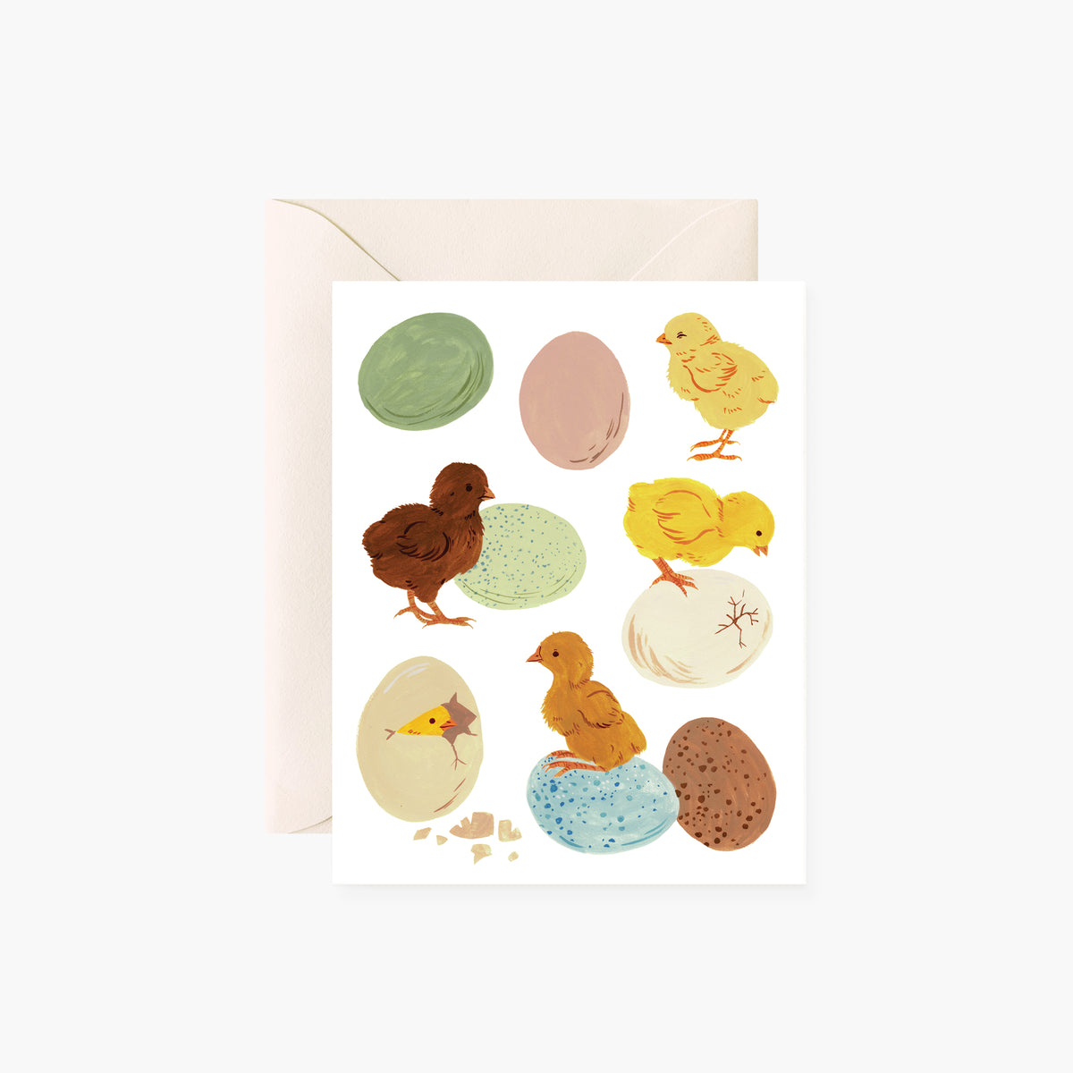 SPRING BABY CHICKS | greeting card – Botanica Paper Co.®